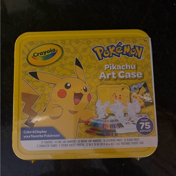Crayola | Toys | Crayola Pokmon Pikachu Art Set | Poshmark